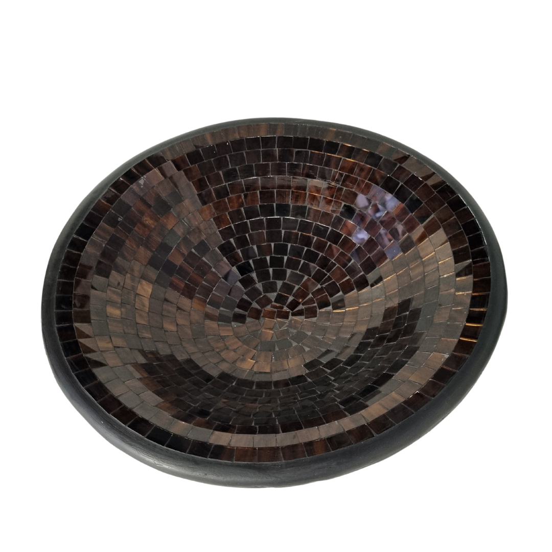 Rustic Brown Mosaic Collection: Elegance for Your Home - Azure Decor