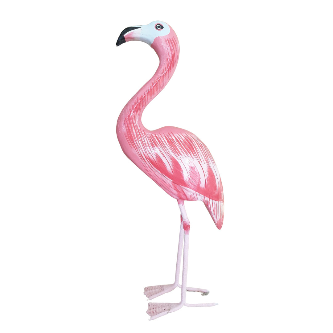 Pink Flamingo Statues - Azure Decor