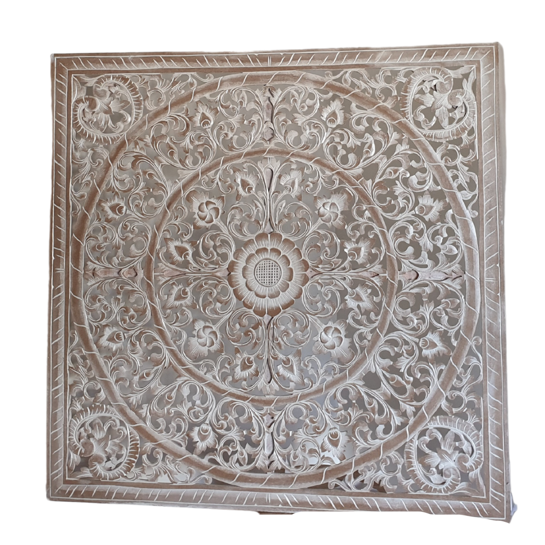 Mandela Design Wall Art Square - Azure Decor