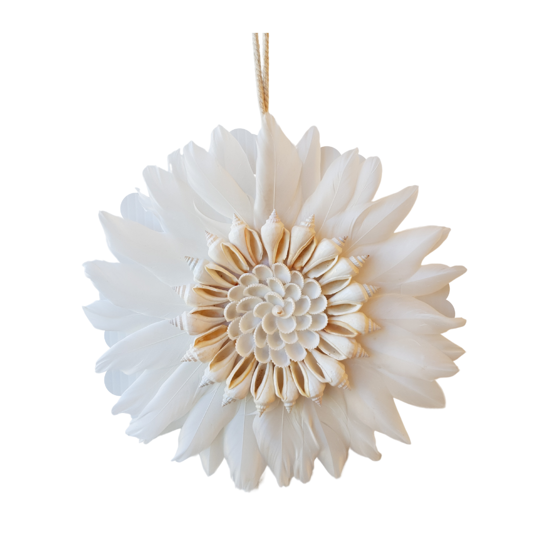 JUJU Hat Spiral Design Natural for Coastal Decor - Azure Decor